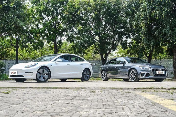 奥迪A4L对飚特斯拉Model 3，新时代工具与玩具的较量！ - 知乎
