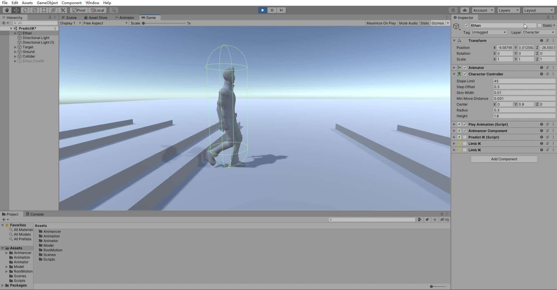 Unity基于动画预测的FootIK - 知乎