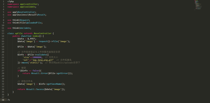 Thinkphp 接收前端上传的图片 文件 知乎