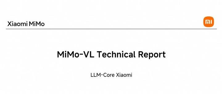 小米又放大招！MiMo-VL 多模态大模型开源，魔搭推理微调全面解读来了！ - 知乎