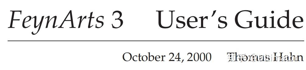 FeynArts安装 - 知乎