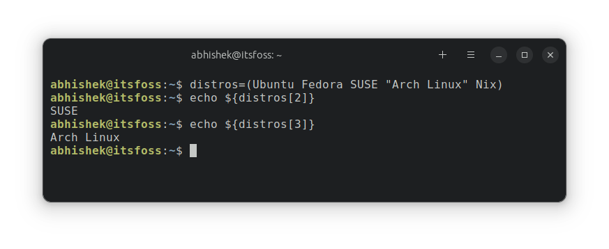Bash 基础知识系列 5:在 Bash 中使用数组 Linux 中国 知乎