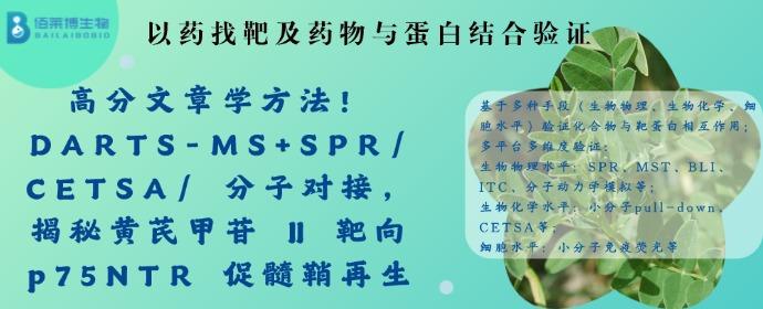 高分文章学方法！DARTS-MS+SPR/CETSA/ 分子对接，揭秘黄芪甲苷 Ⅱ 靶向 p75NTR 促髓鞘再生 - 知乎
