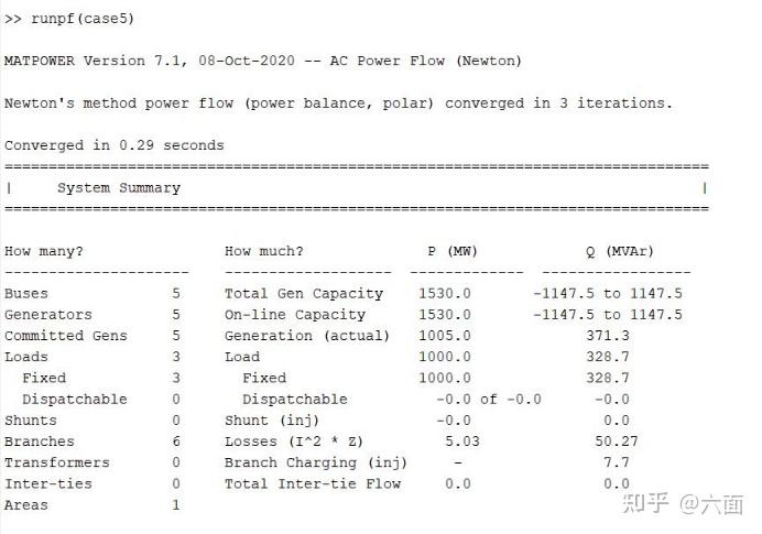基于matpower的输电线路有功潮流以 - 知乎