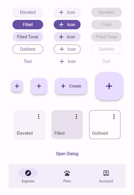 flutter Material3风格、MaterialApp、ThemeData学习和实现 - 知乎