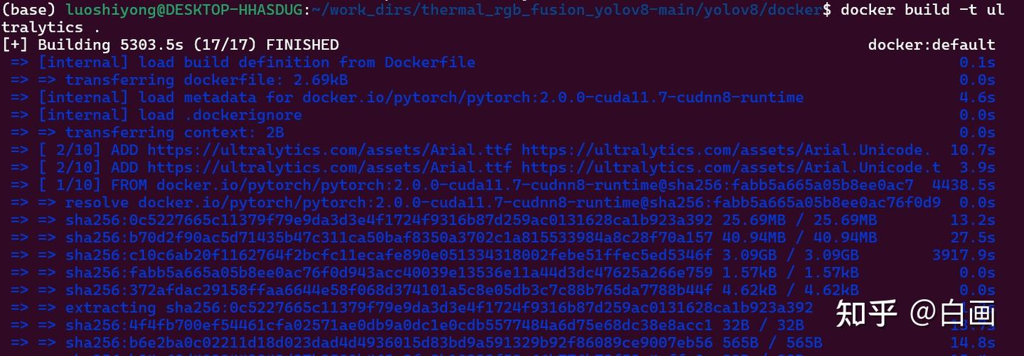 安装docker创建yolov8镜像 - 知乎