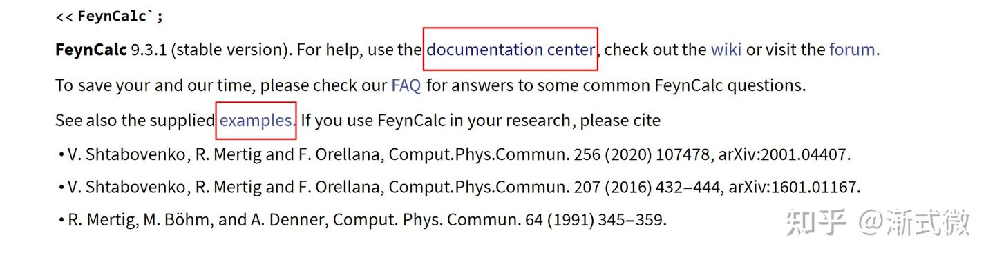 FeynCalc 命令手册 - 知乎