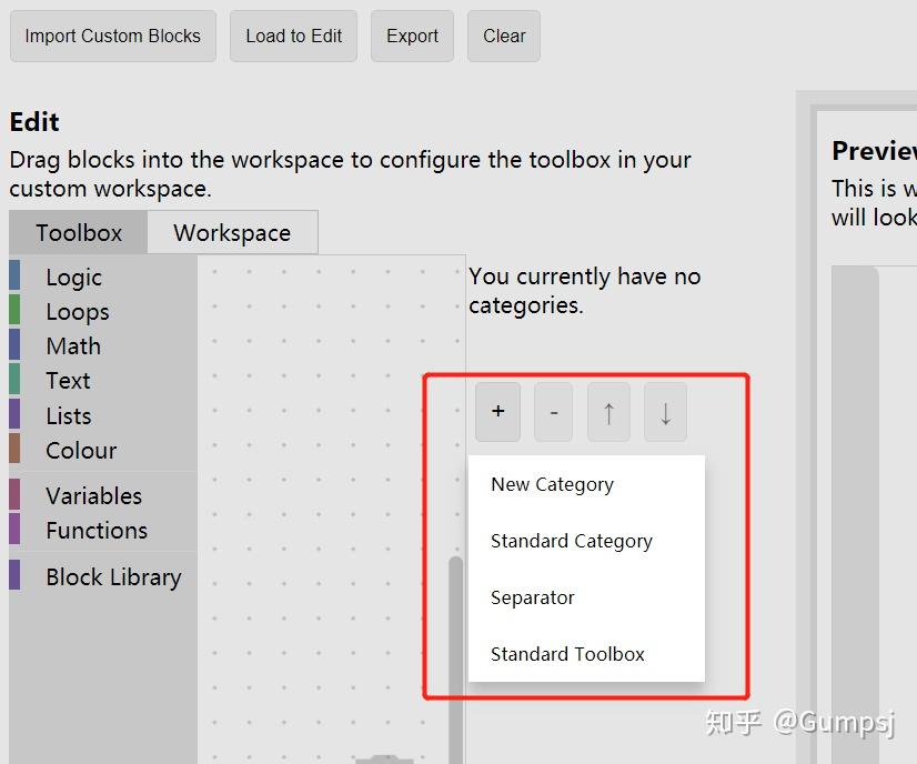 5-Blockly Developer Tools之自定义工具箱 - 知乎
