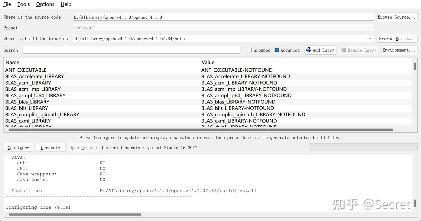 OpenCV+OpenCV_contrib编译 - 知乎