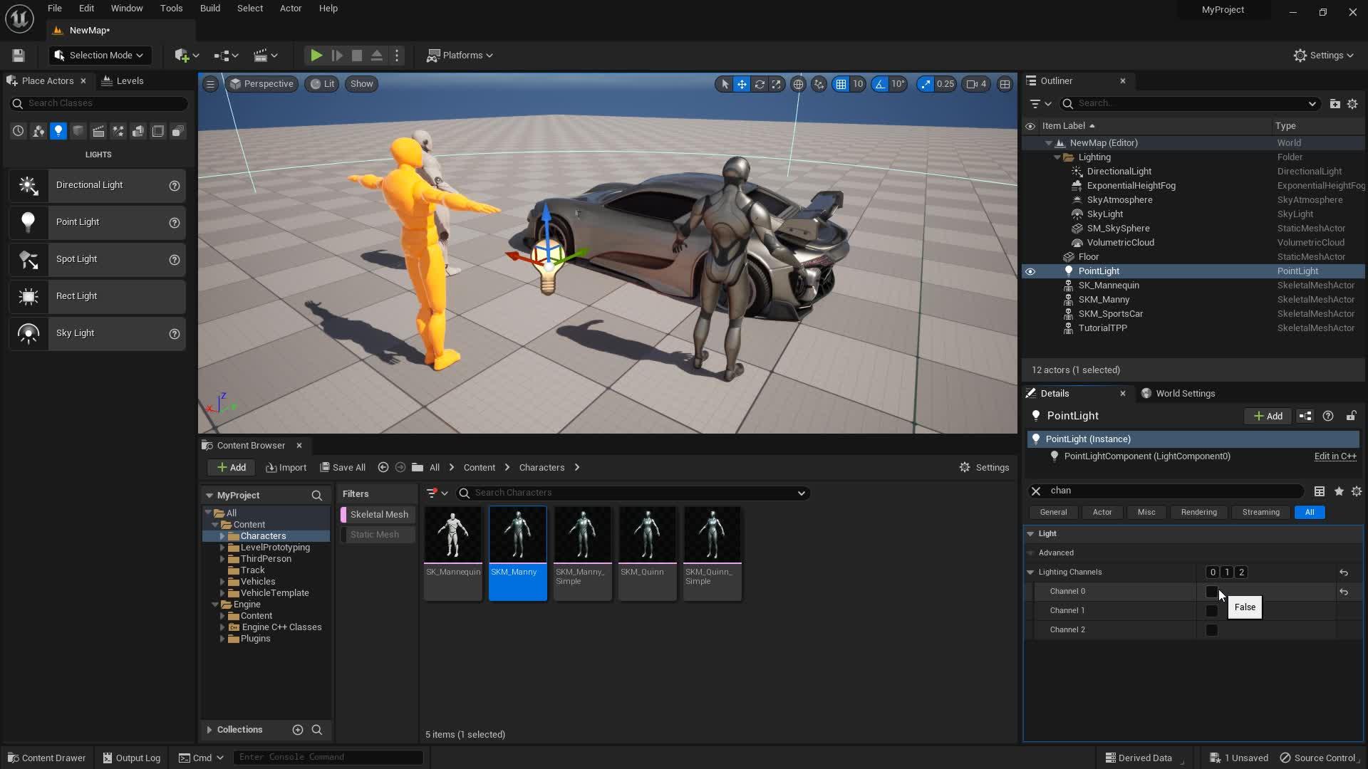 UE5 LightChannel 扩展 - 知乎
