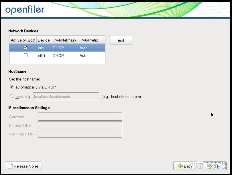 安装openfiler模拟Oracle存储 - 知乎