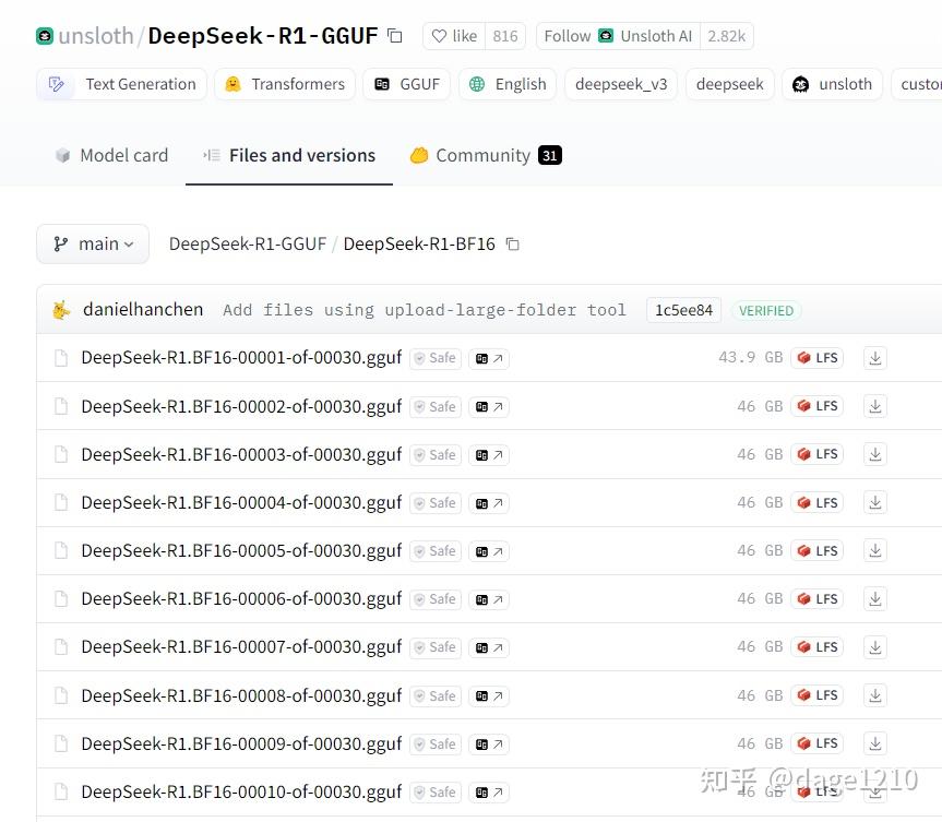 Unsloth 量化运行DeepSeek R1经验 - 知乎