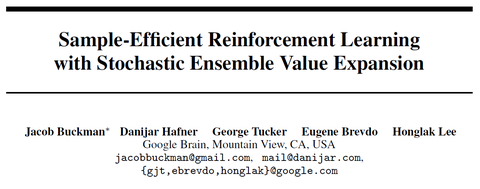 Model-based RL论文记录 - 知乎