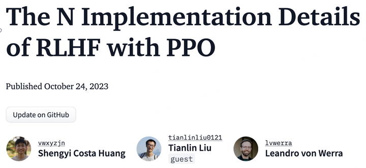 解读RLHF-PPO实现细节及代码复现 - 知乎