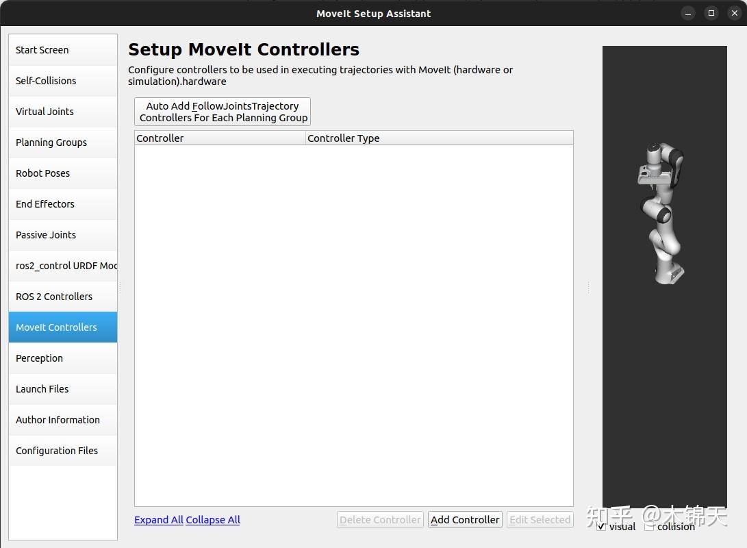【ROS2 & MoveIt2】MoveIt 2 Examples - MoveIt Setup Assistant - 知乎