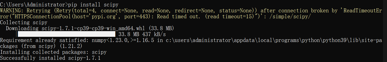 python在pip install numpy安装的时候出错，怎么解决？ - 知乎