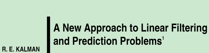 R.E.KALMAN-因为看了卡尔曼的论文引发的联想 - 知乎