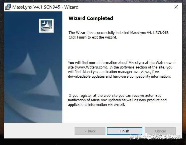 waters质谱软件masslynx安装教程 - 知乎