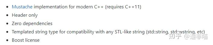Mustache text templates kainjow::mustache简单测试 - 知乎