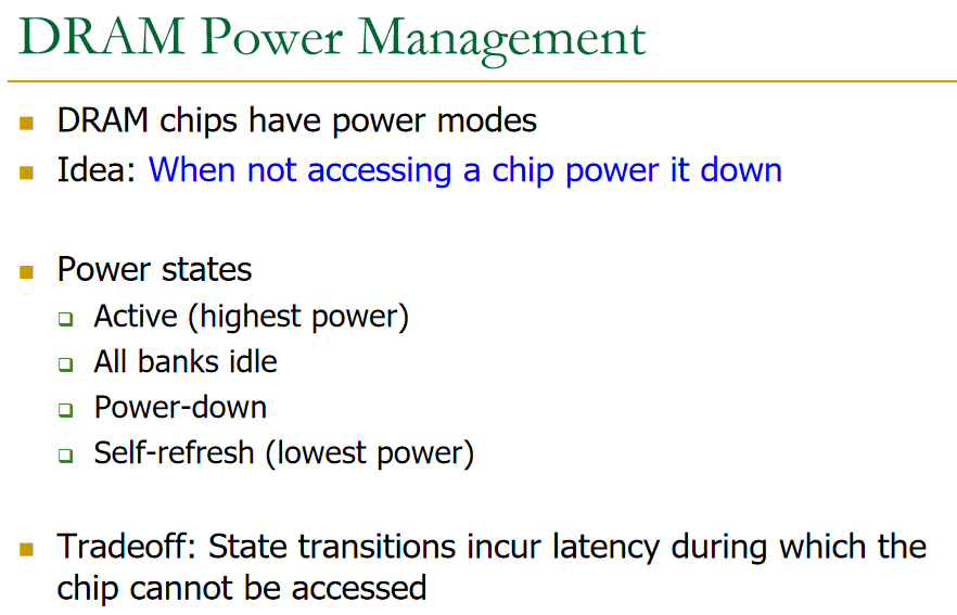 Computer Arch.Lecture 11a: Memory Controllers - 知乎