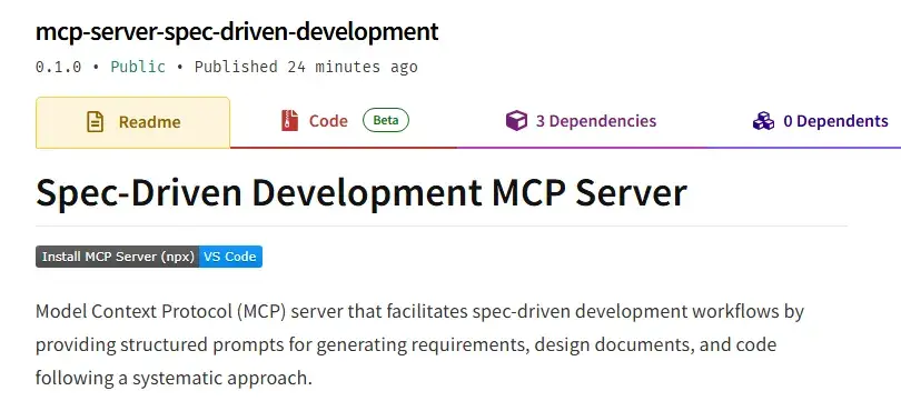 Vibe Coding 已凉？Spec-Driven Development MCP Server 来了！ - 知乎