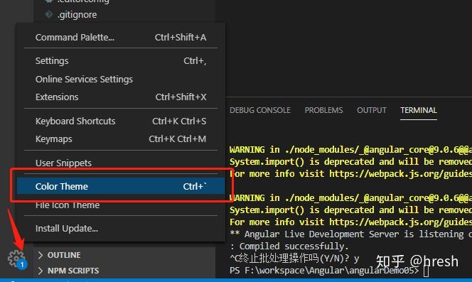 使用VScode开发Angular - 知乎