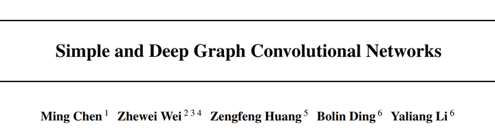 GCNII: Simple and Deep Graph Convolutional Networks - 知乎