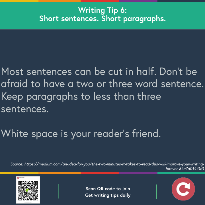 英语写作技巧 6 - Short Sentences. Short Paragraphs. - 知乎