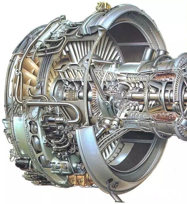 美爆了！罗罗航空发动机剖面高清美图，这下有眼福了！ - 知乎