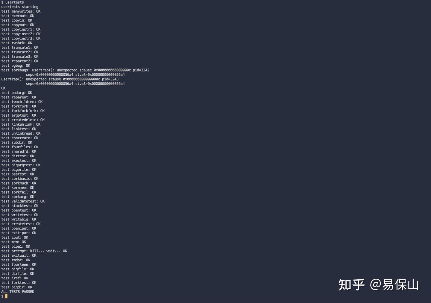 MIT6.S081 - Lab10 mmap（文件&内存映射） - 知乎