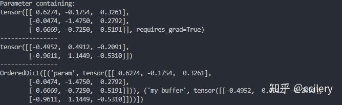 Pytorch模型中的parameter与buffer - 知乎