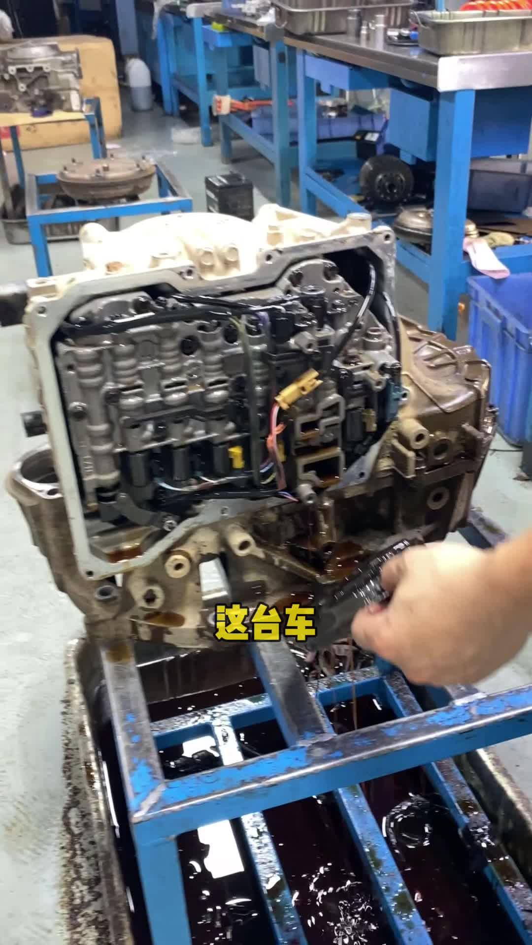 朗逸6AT换挡顿挫，拆解维修过程。大众变速箱维修。 - 知乎