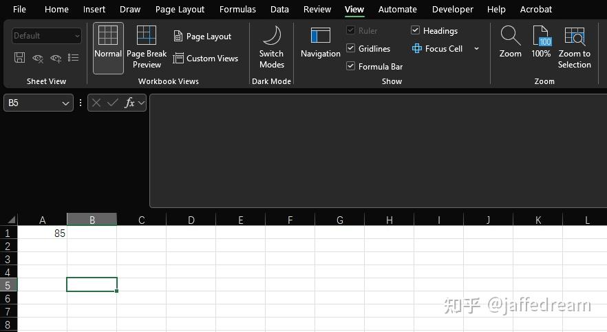 为什么我的EXCEL不能使用深色模式？ - 知乎