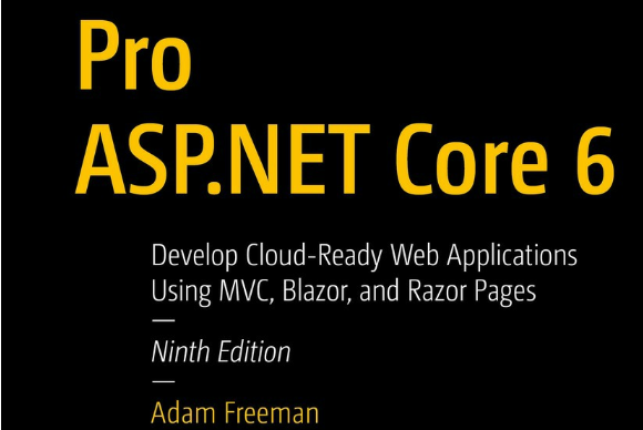 Pro ASP .NET Core 6 阅读笔记 (8) - 知乎