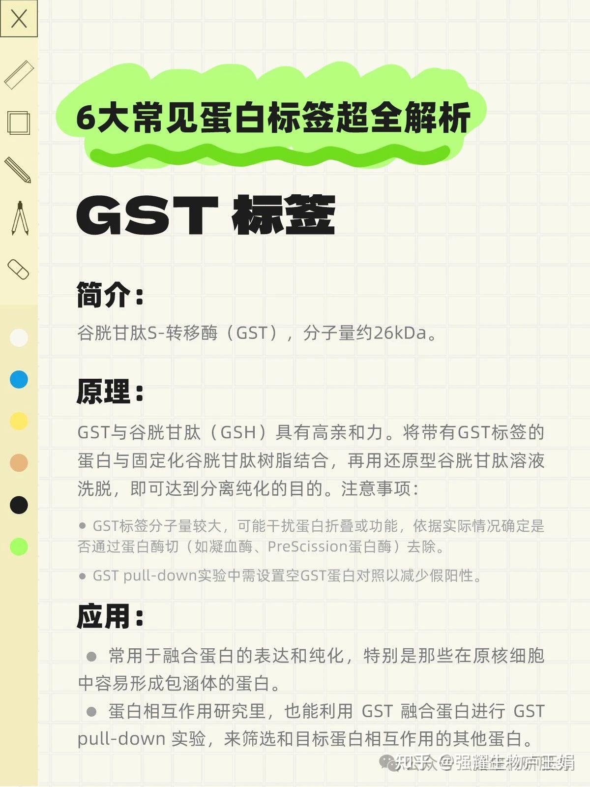 一文解锁六大蛋白标签：His、GST、MBP、HA、Flag、yc 的纯化技巧与应用场景全解析！ - 知乎