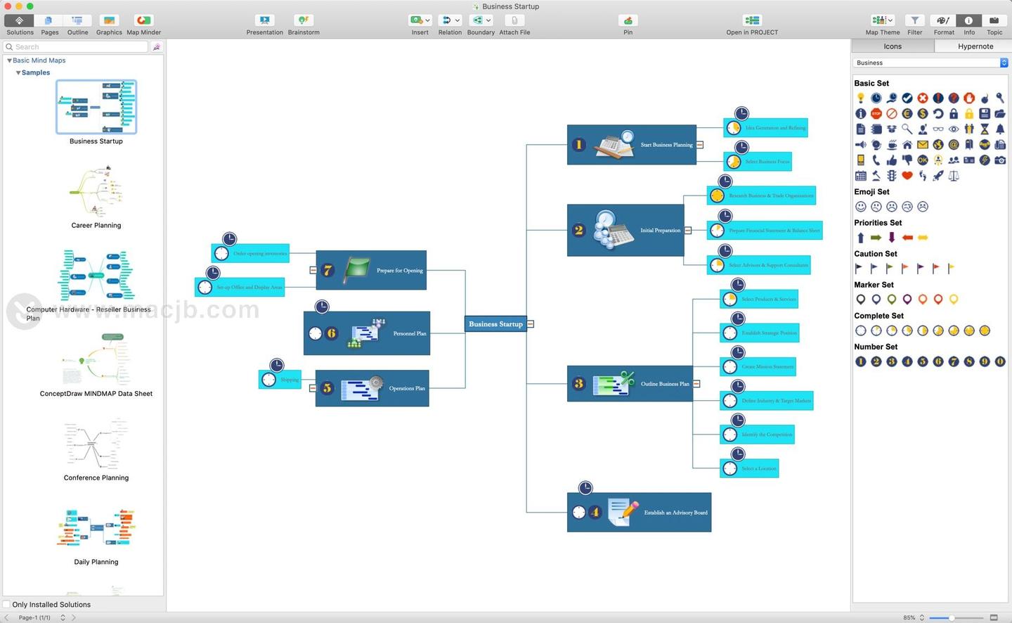 ConceptDraw MINDMAP for mac(专业思维导图软件) v11.0.0 - 知乎