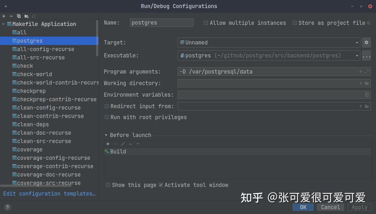 使用Clion调试postgresql源码 - 知乎