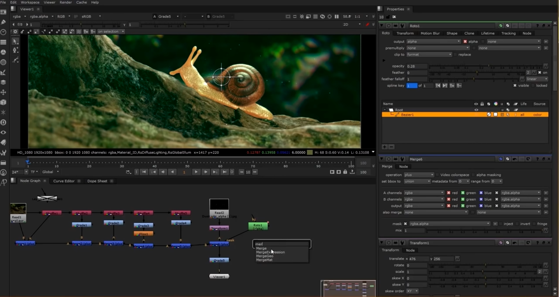 Multipass Compositing in Nuke - Redshift Render Elements - 知乎