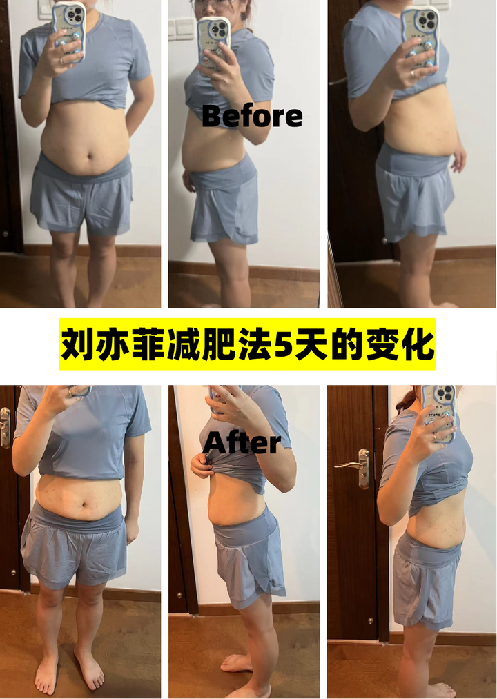 刘亦菲减肥法到底有没有效？测评完成版本 5天瘦52斤了 知乎