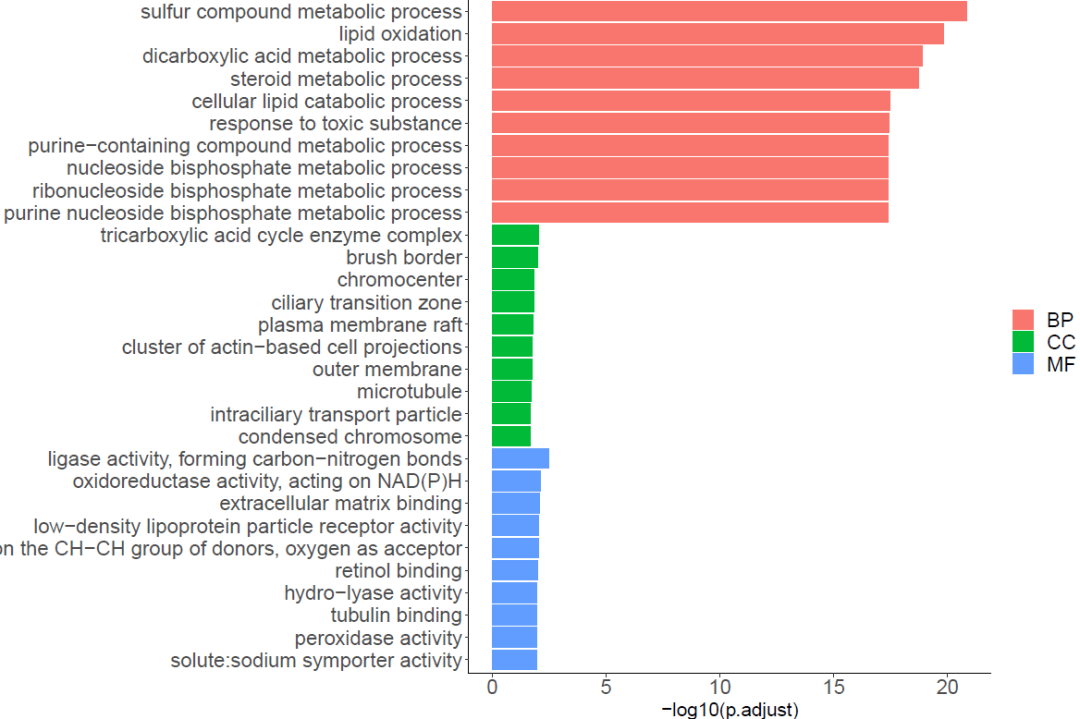 关于用r语言绘制GO/KEGG富集分析图? - 知乎
