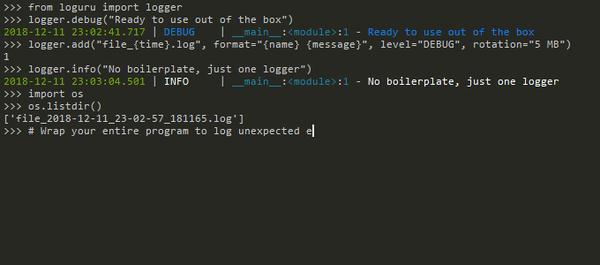 Loguru，一个神奇的 Python 库 - 知乎