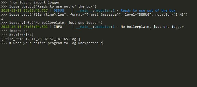 Loguru，一个神奇的 Python 库 - 知乎