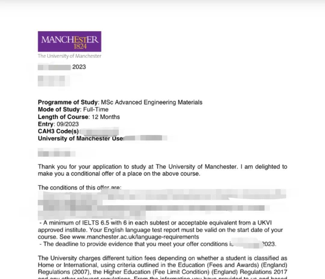 【offer喜报】211大学均分80.2，斩获24Fall曼大offer！ - 知乎