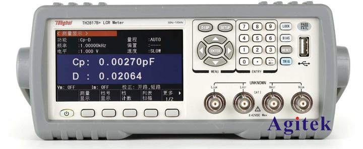 同惠TH2817B+精密LCR数字电桥产品详情 - 知乎