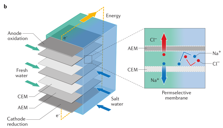 Osmotic energy conversion power plant 渗透能转换发电 双语 - 知乎