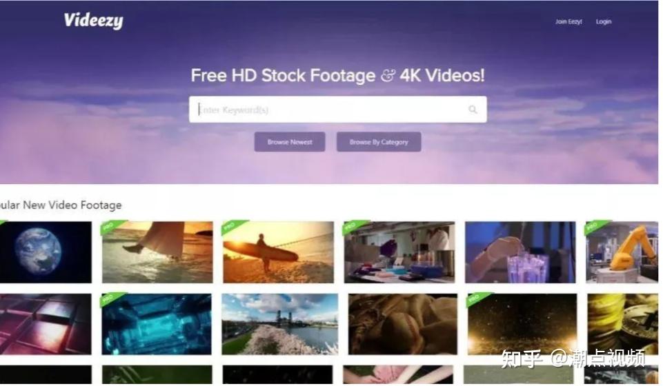 哪些网站可以免费下载高清视频？不用版权的，可以商用的？ - 知乎