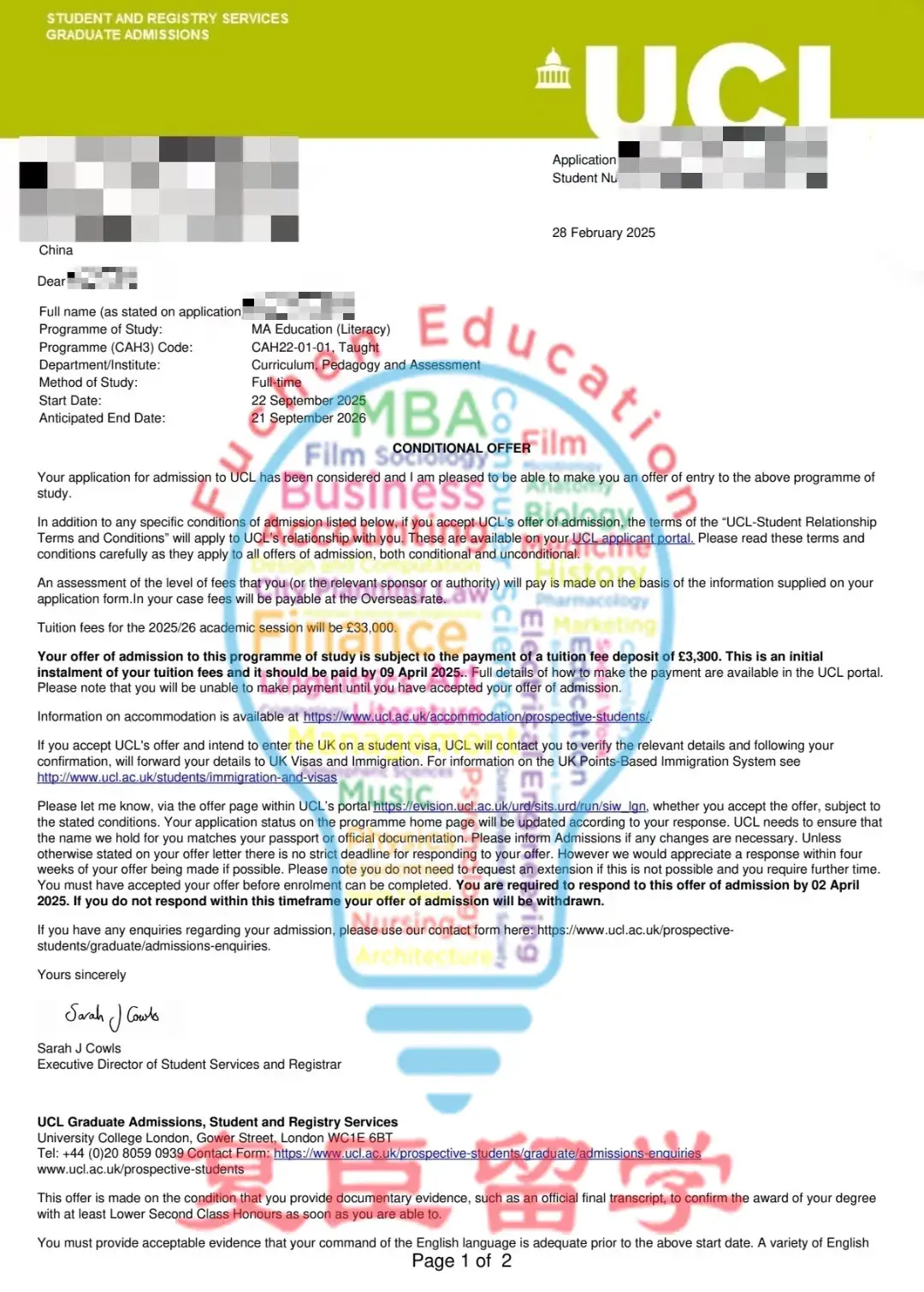 25fall录取｜英国G5之UCL，圆了去学校工作但不当老师的梦 - 知乎