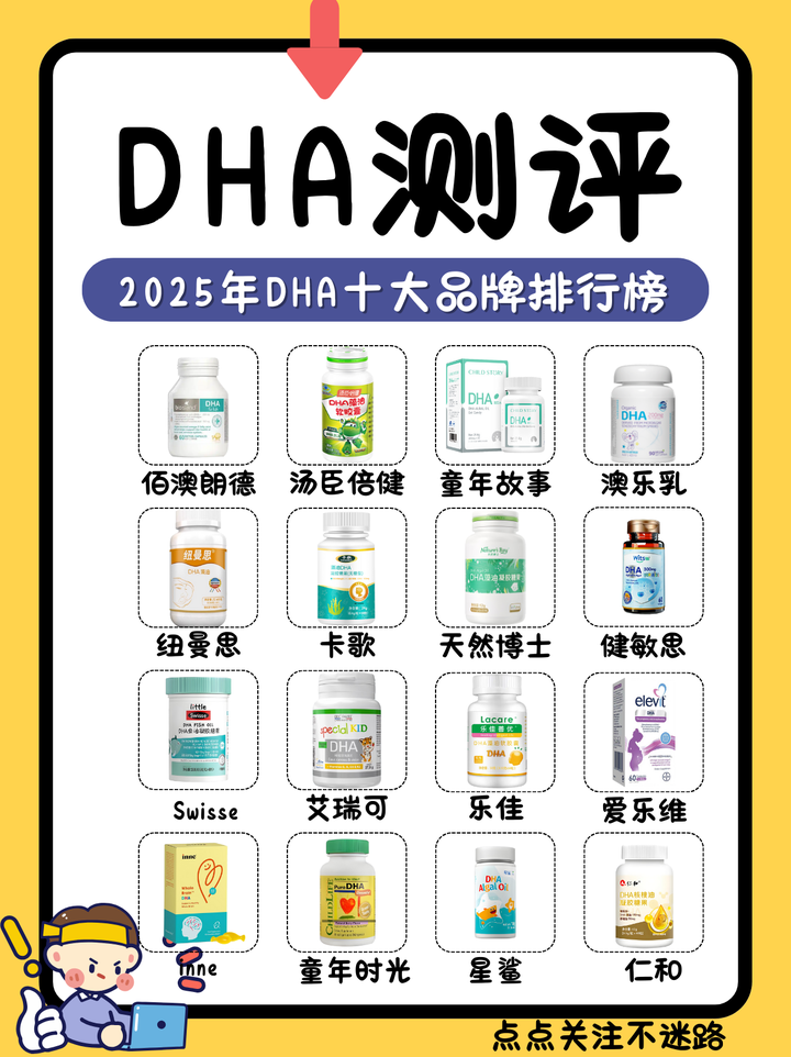 DHA哪个牌子含量最高最好？DHA十大牌子排行榜2025，到底是不是智商税？什么牌子的好？是交的智商税吗？测评排行榜 - 知乎