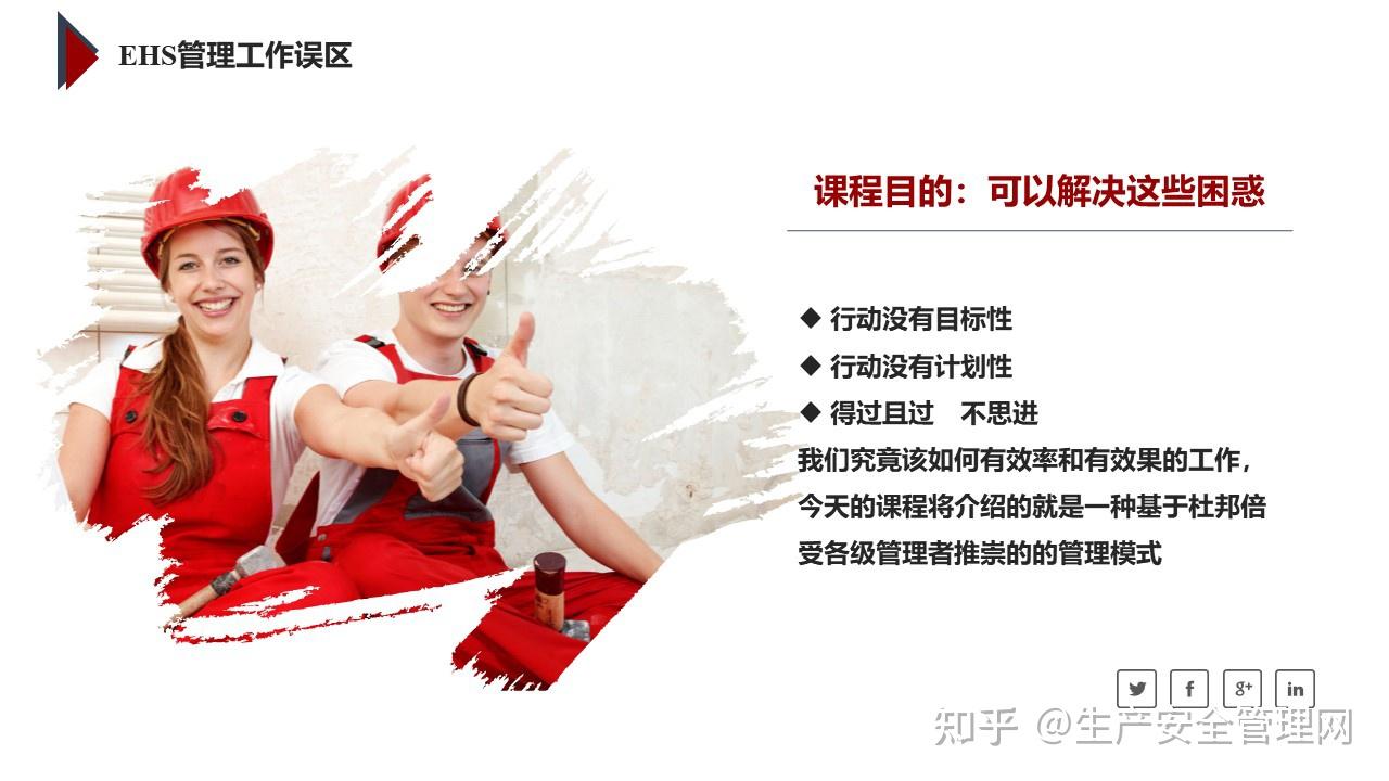 【ppt】EHS管理体系专题培训（146页） - 知乎