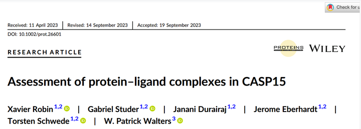 2023-评估CASP15中的蛋白质-配体复合物 - 知乎
